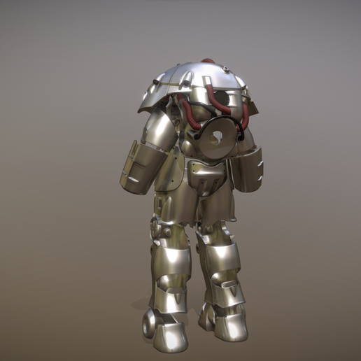🦸 Fallout Power Armor x01・ 3D File for 3D printing・Cults