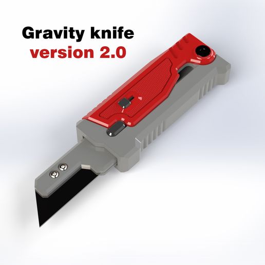 🔪 Gravity knife・ 3D File for 3D printing・Cults