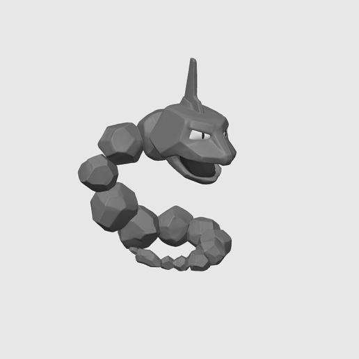 STL file Onix (Onix) Farbig, Pokedex Nr. 095 // Pokemon 🐉 (3MF)・3D ...