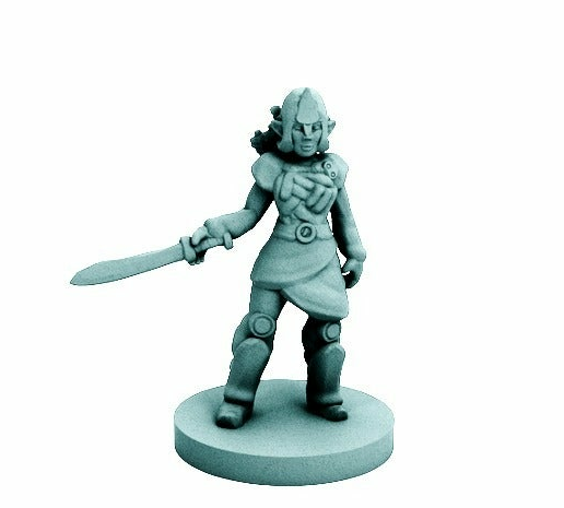 🧝 Glade Strider (18mm scale)・Free STL File for ・Cults