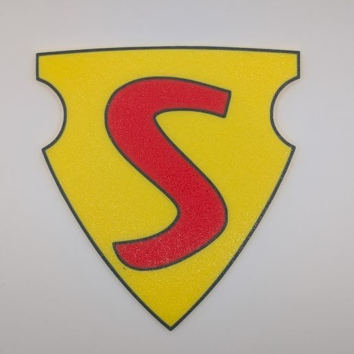 Free STL file Superman Shield - Action Comics #1 Cover 🦸‍♂️ (3MF)・3D ...