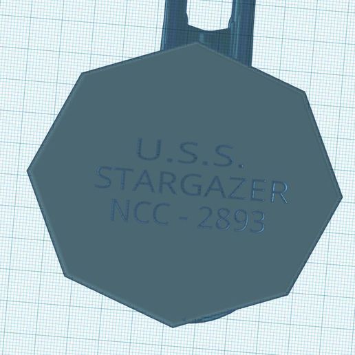 STL file STAT TREK - U.S.S. Stargazer 🖖 ・Model to download and 3D print ...