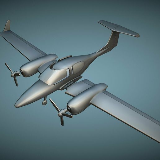 💎 Diamond DA42 Twin Star - 1/48 scale・ STL File for 3D printing・Cults