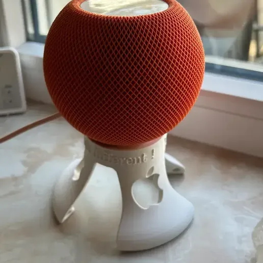 STL file HomePod - Stand version - Apple logo open 🍎 (3MF)・3D printer ...