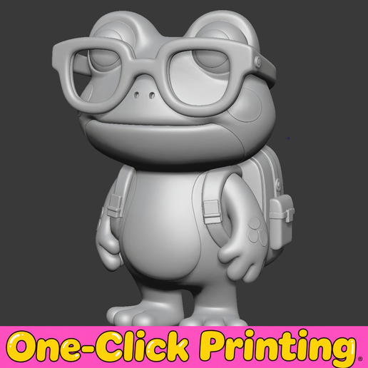 🐸 Frog・ STL File for 3D printing・Cults