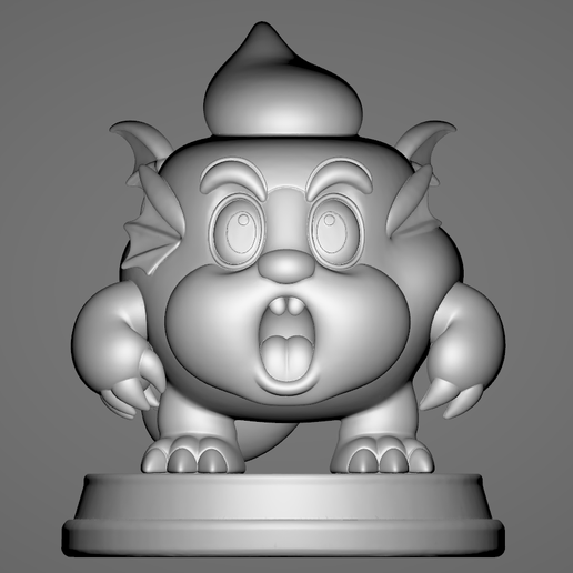 Dragon Caca - Poop Dragon | Dragon City Fan Art 💩🐉・ STL File for 3D ...