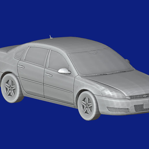 🚁 2019 Chevy Impala 3D STL Printable Model・ STL File for 3D printing・Cults