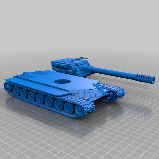 🪖 foxtrot class super heavy tank・Free 3D File for ・Cults