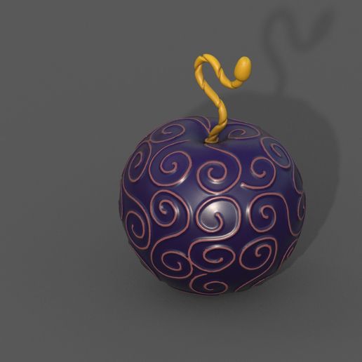 😈 Bomu Bomu Devil Fruit・ 3D File for 3D printing・Cults
