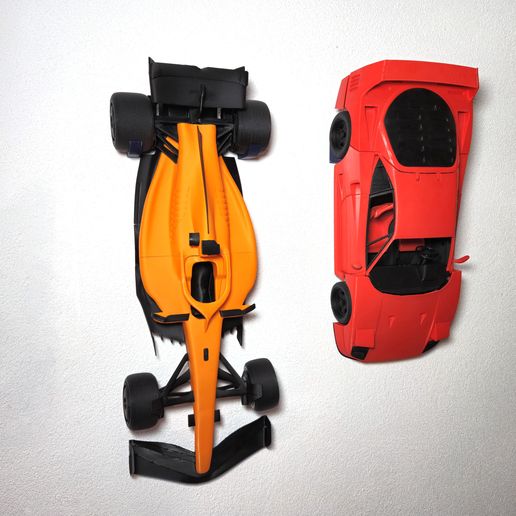🚗 1:10 SCALE - WALL MOUNT・Free STL File for 3D printing・Cults