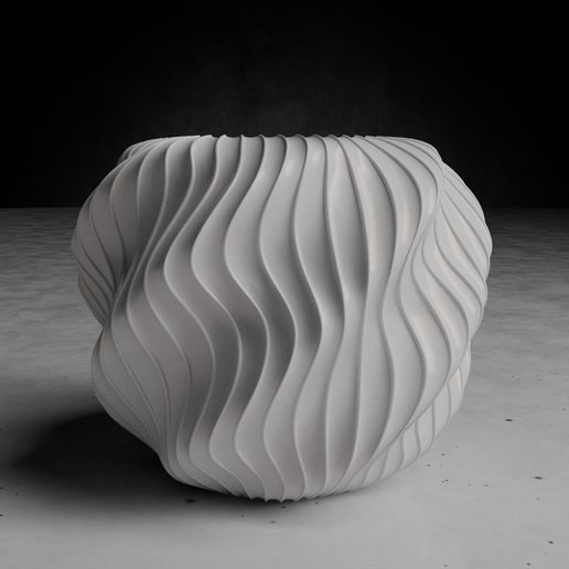 Free STL file Organic Lamp Shade 🔦 ・3D printable object to download・Cults