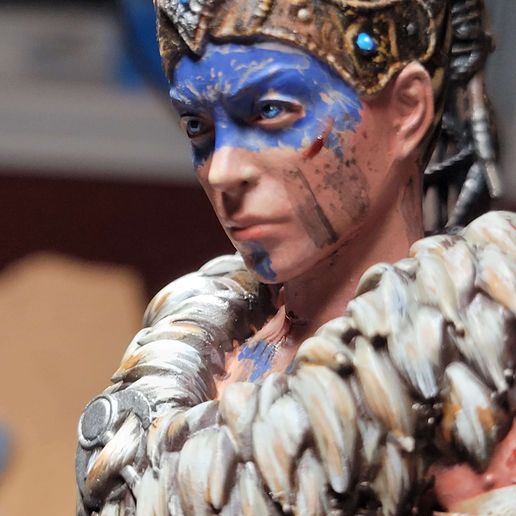 3D printer Senua • made with Elegoo Mars Pro・Cults