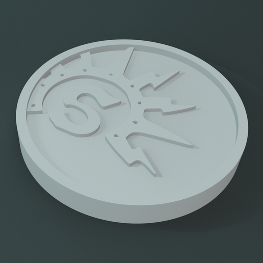 🎲 AOS Objective Token・ STL File for 3D printing・Cults