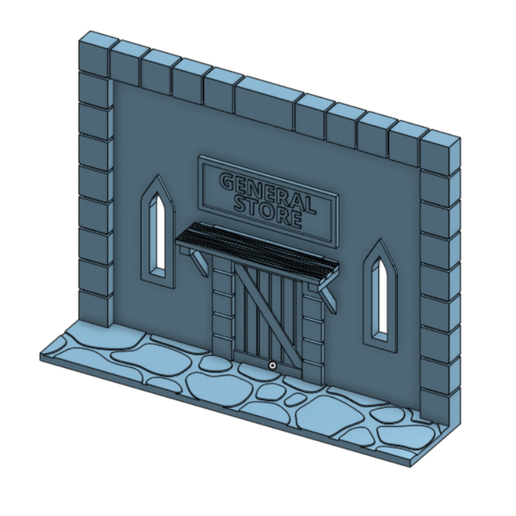Free STL file TTRPG / DND General Store Front 🏗️ ・3D printable object ...