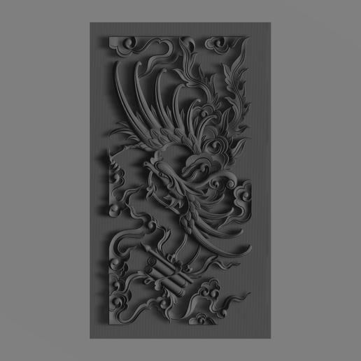 Fichier STL Phoenix stl cnc design 🦅 ・Design pour imprimante 3D à ...