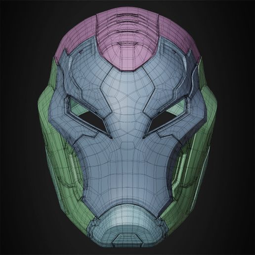 👨 Marvel Rivals Iron Man Helmet for Cosplay・ STL File for 3D printing・Cults