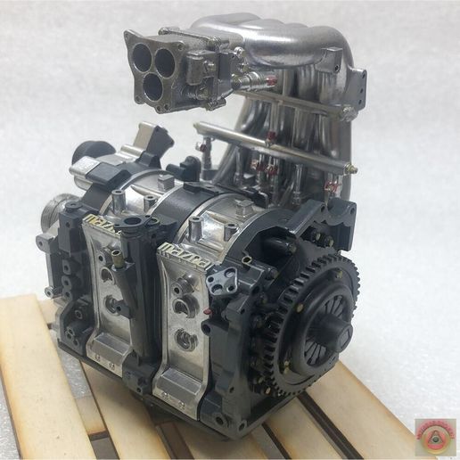 🚗 MAZDA RX7 13B WANKEL - ROTARY ENGINE・ STL File for 3D printing・Cults