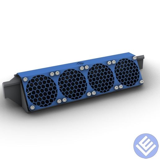 AUX FAN FOR ENDER 3 S1 PLUS WITH LED LIGHT - P1M2A・ STL File for ・Cults