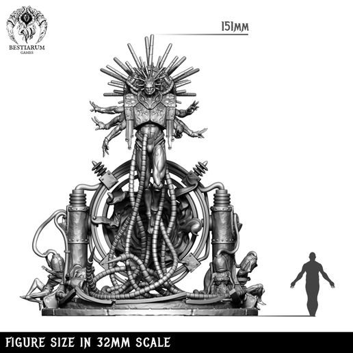 🧑‍🔧 Divine Machine・ 3D File for 3D printing・Cults