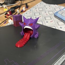 3D printing Gengar - Flexi Articulated Pokémon (print in place, no ...