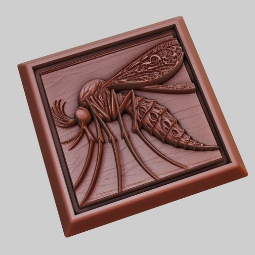 🦟 Mosquito Animal 3D Model for CNC Router Laser & 3D Printer・ 3D File ...