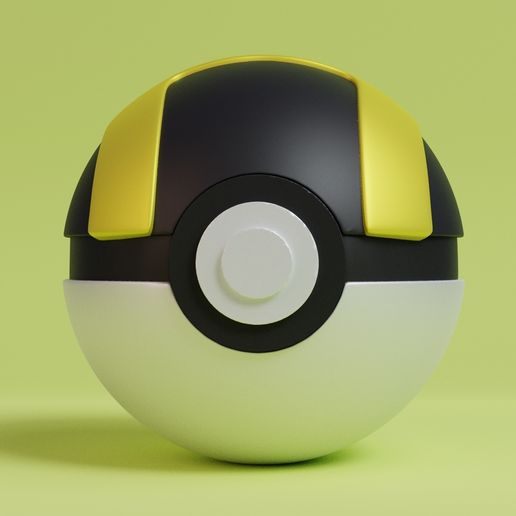 🐉 Pokemon Ultraball・Free STL File for ・Cults
