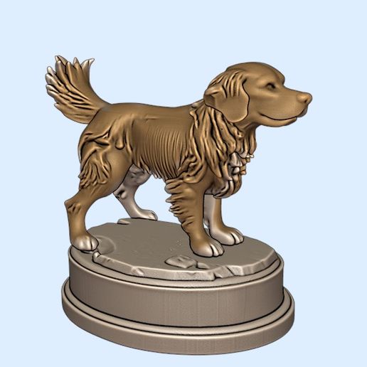STL file 3D SCANNED GOLDEN RETRIEVER DOG 🐕 ・3D printable model to ...
