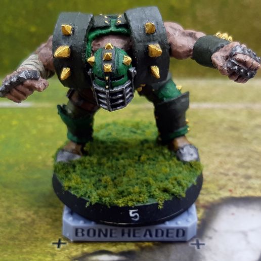 🦴 Bone Headed Blood Bowl Status Tile Token・Free STL File for 3D ...