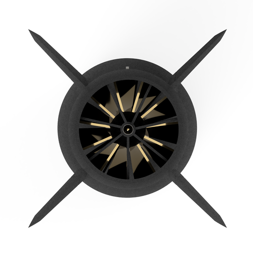 ⛵ Submarine Pump Jet concept V3 PRINTABLE・Free STL File for ・Cults