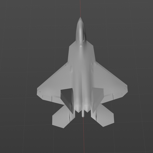 ️ American F-22 fighter digital model material・ OBJ File for 3D ...