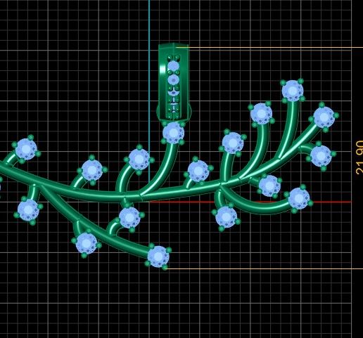 STL file TREE BRANCH PENDANT 3D PRINTABLE MODEL 🌳 (OBJ)・3D printer ...