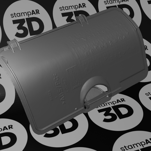 🚙 Ford Focus MK1 fuse box cover・ STL File for 3D printing・Cults