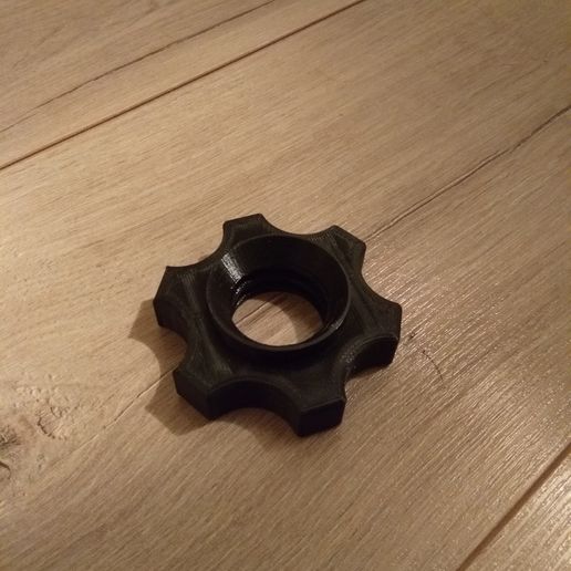 STL file Dumbbell 30 mm star nut ⭐ ・3D printer design to download・Cults
