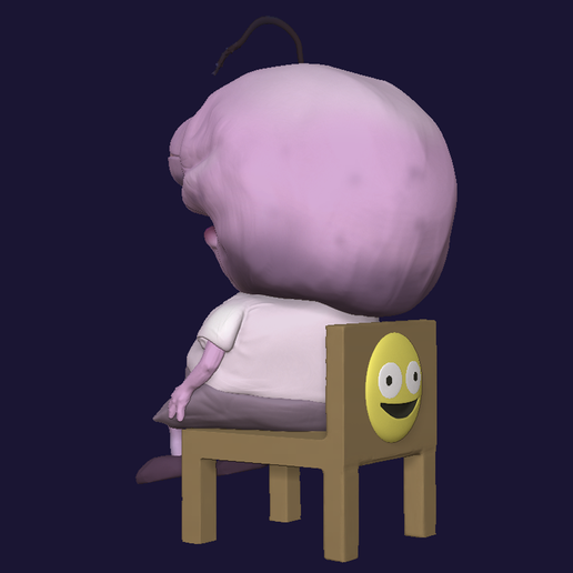 👾 Smiling Friends Depressed Pim 3d・ OBJ File for 3D printing・Cults