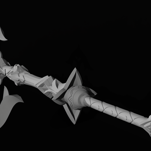 🎭 Genshin impact Navia Claymore Verdict model 3d print 3D print model ...