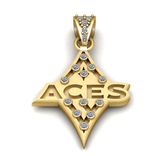 STL file ACES WORD PENDANT 3D PRINTABLE MODEL 📌 (OBJ)・3D printer model ...