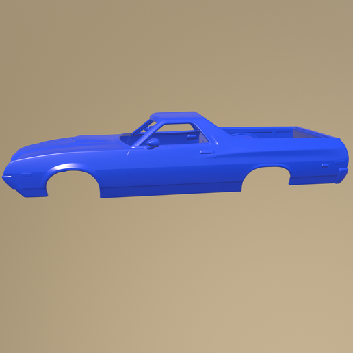 🚙 Ford Ranchero 1972 PRINTABLE CAR BODY・ STL File for 3D printing・Cults