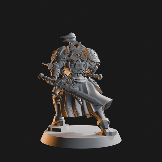 ♀️ CUSTODIHA - Female blade champion・Free STL File for 3D printing・Cults