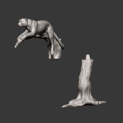 🐆 Cheetah 3D print model・ 3D File for ・Cults