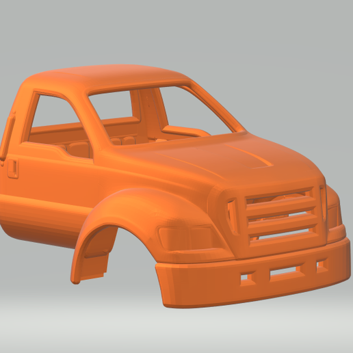 🚙 ford f750・ STL File for 3D printing・Cults