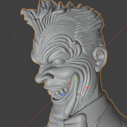 🃏 Joker BUST BUST SIDESHOW・ 3D File for 3D printing・Cults