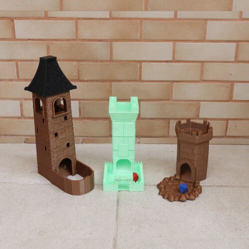 🎲 Legendary Dice Towers – Roll Your Fate!・ STL File for 3D printing・Cults