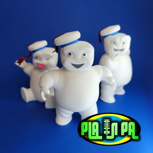 👻 Stay Puft Mini's Multipart・ STL File for 3D printing・Cults