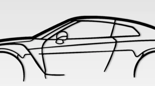 nissan gtr r35 coloring pages