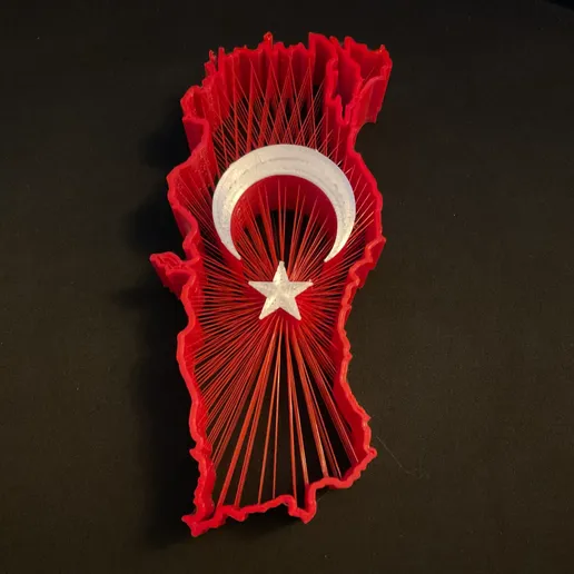 Free 3MF file Turkey String Art 🦃 ・3D printable model to download・Cults