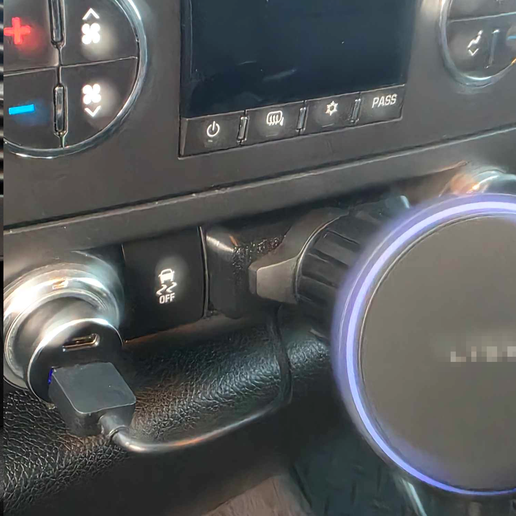 📞 2007 - 2013 Chevy Silverado Cell Phone Mount・ 3MF File for 3D ...