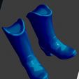 STL file Cowboy Boots 🤠・3D printing design to download・Cults