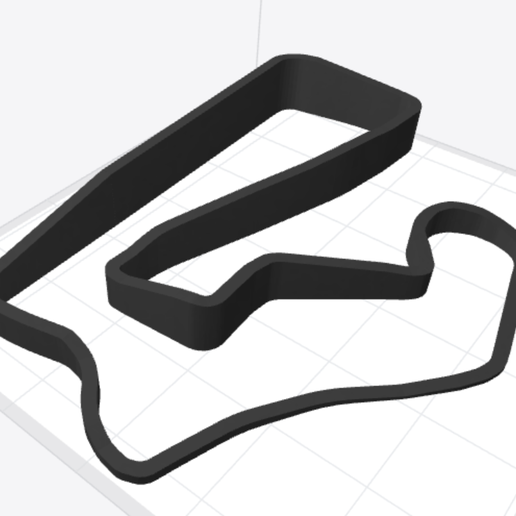 🗺️ Road America Elevation Map Race Track・ STL File for 3D printing・Cults