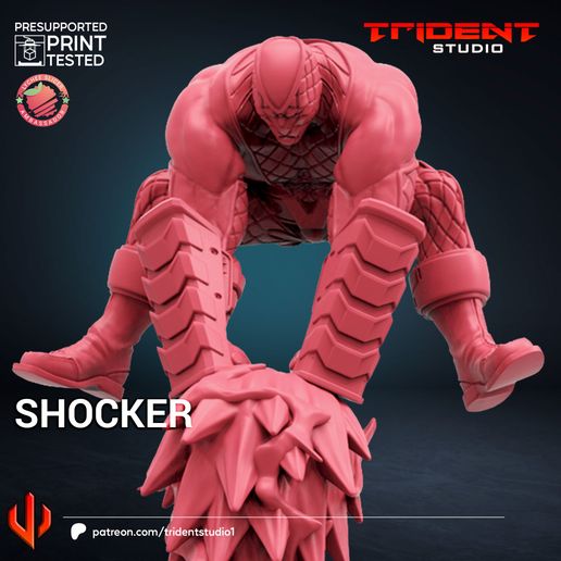 🎲 SHOCKER・ 3D File for 3D printing・Cults