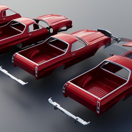 🚗 Ranchero 1974・ 3D File for 3D printing・Cults